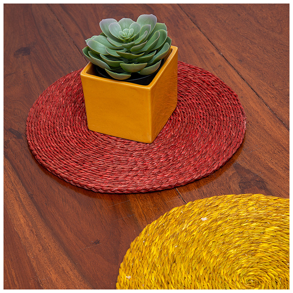 Sabai Round Mats S/2 – Contemporary Arts & Crafts