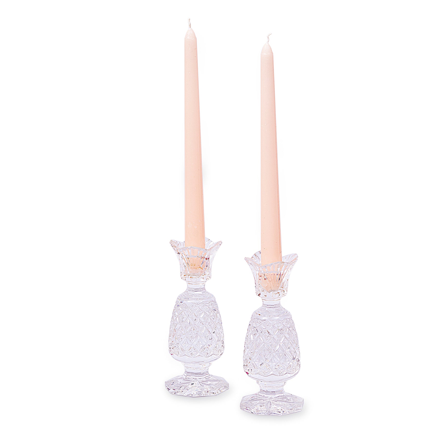 Taper Candle S/4 - Pale Peach – Contemporary Arts & Crafts